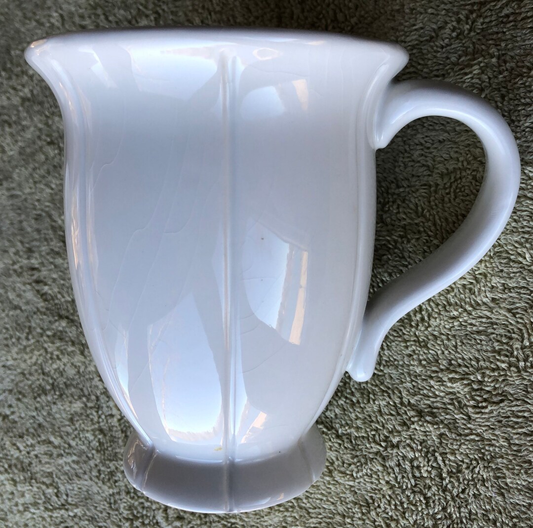 Designer Barrel Shaped Stoneware Tall Mugs With Flared Top (2) - Etsy