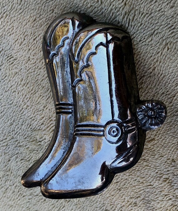 Cowboy boots bandanna ring - Gem