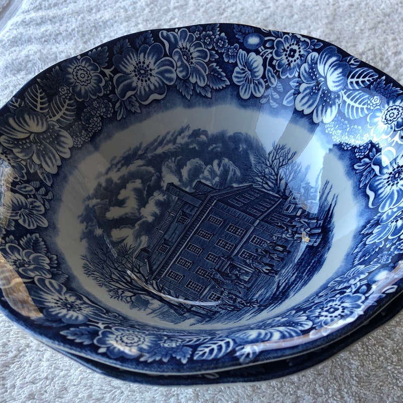 Liberty Blue Dishes - Etsy