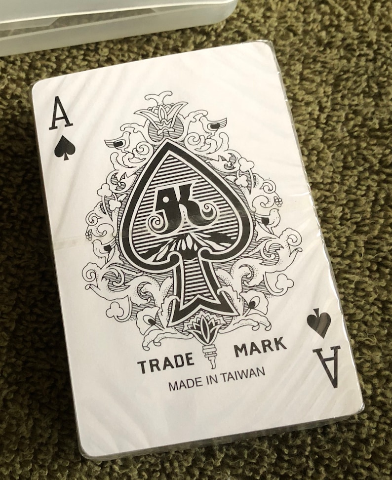 Playing Card Deck Made in Taiwan K - Etsy