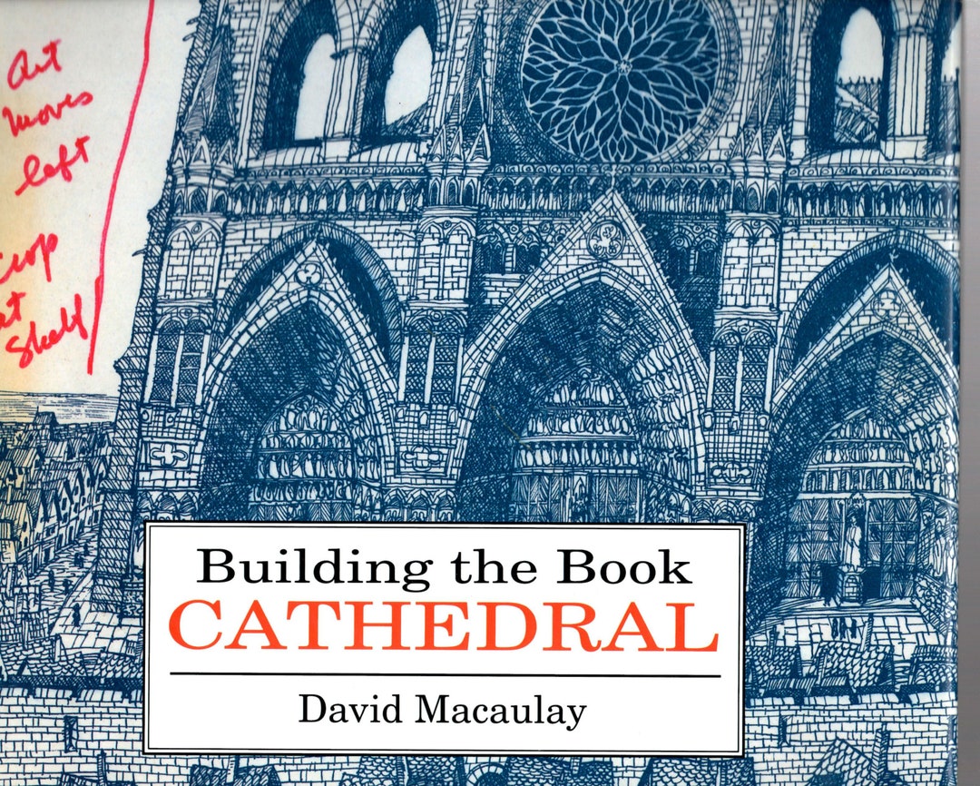 Building the Book Cathedral (large Hardback Book) - Etsy