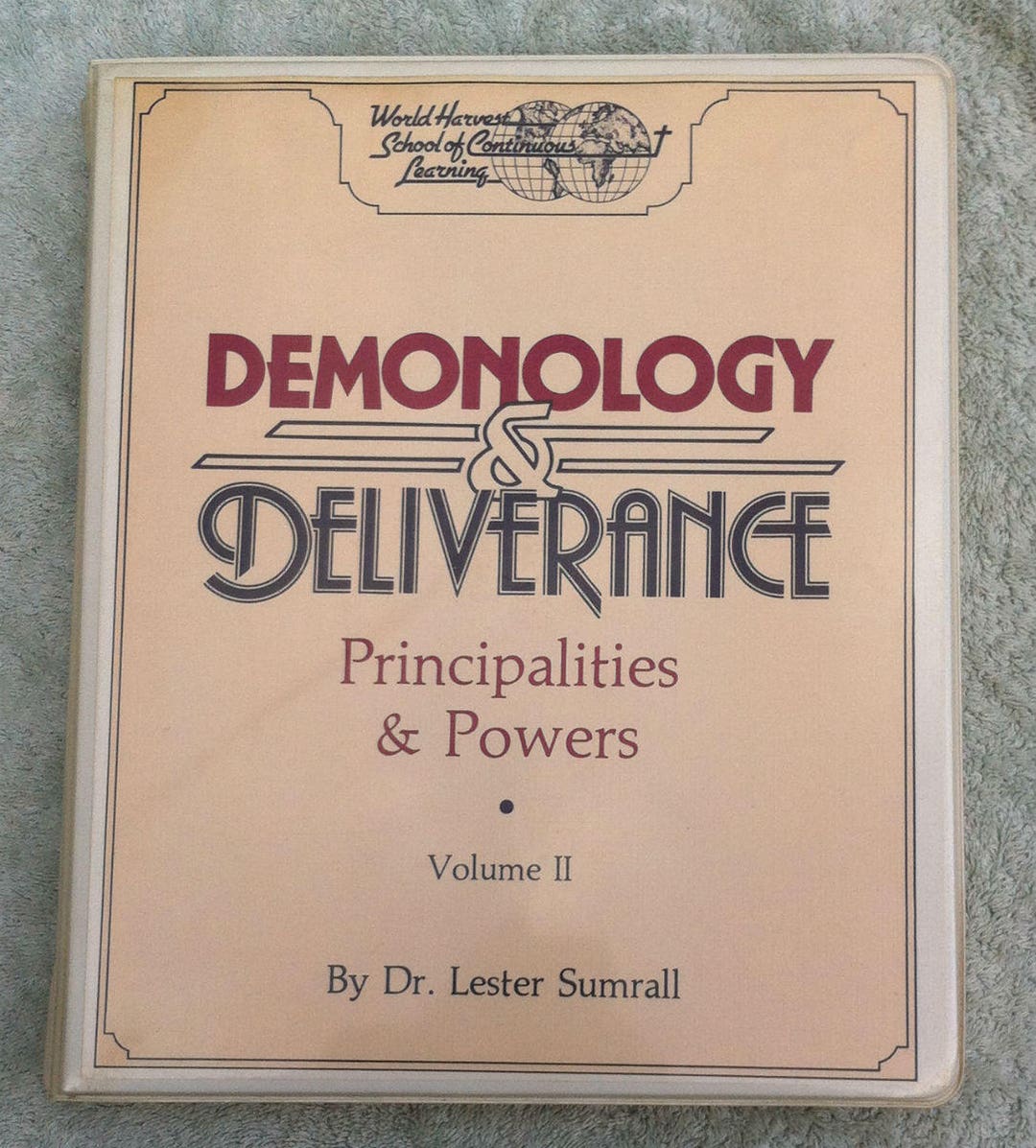 Demonology & Deliverance, Dr. Lester Sumrall, World Harvest School - Etsy Demonology & Deliverance, Dr. Lester Sumrall, World Harvest School - Etsy