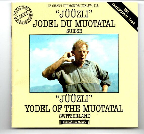 Juuzli Jodel Du Muotatal CD Swiss Yodeling - Etsy.de