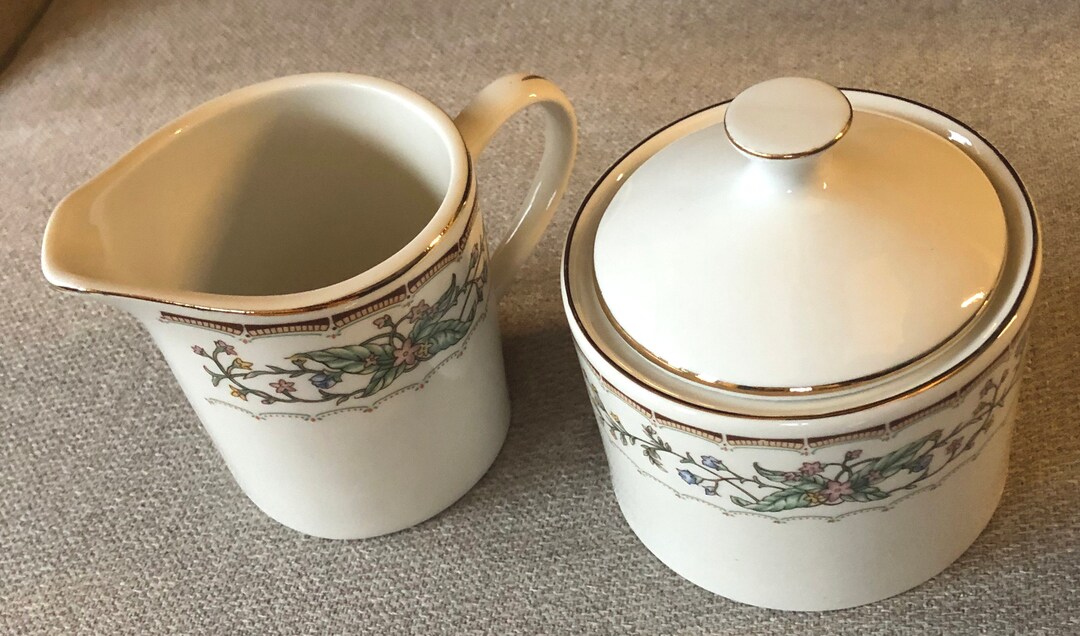 Farberware Wellesley 486 Creamer, Sugar Bowl and Lid - Etsy