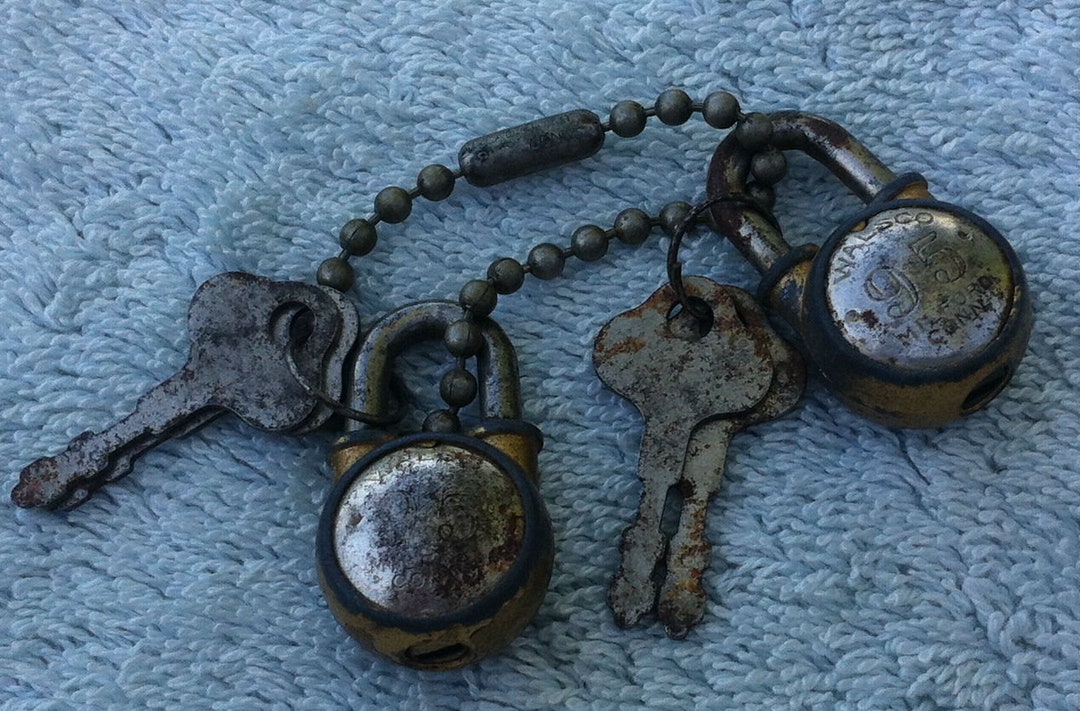 Walsco 95 Miniature Padlocks and Keys - Etsy