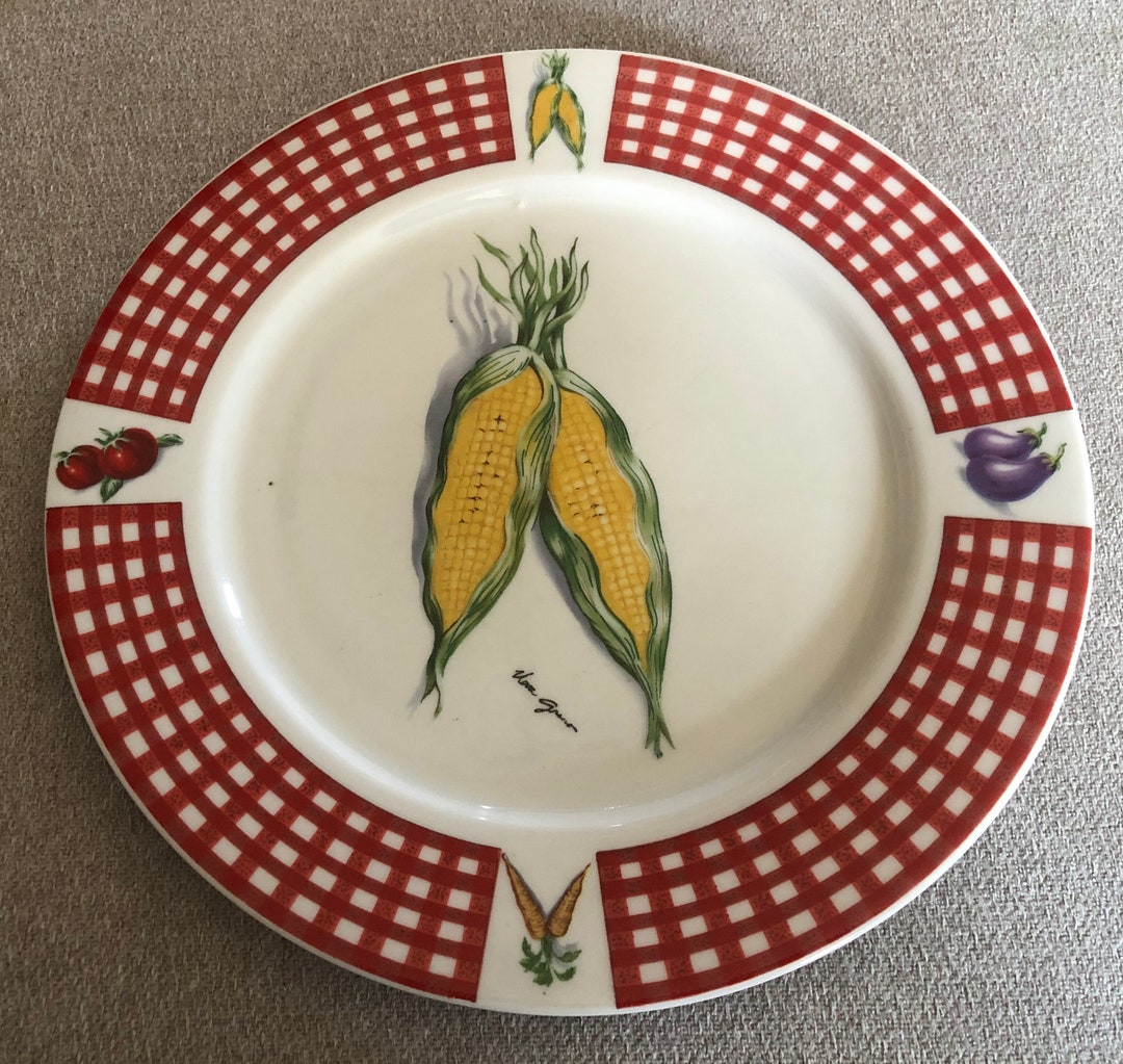 Fresh Vegetables, Tabletops Unlimited, Dinner Plate - Etsy
