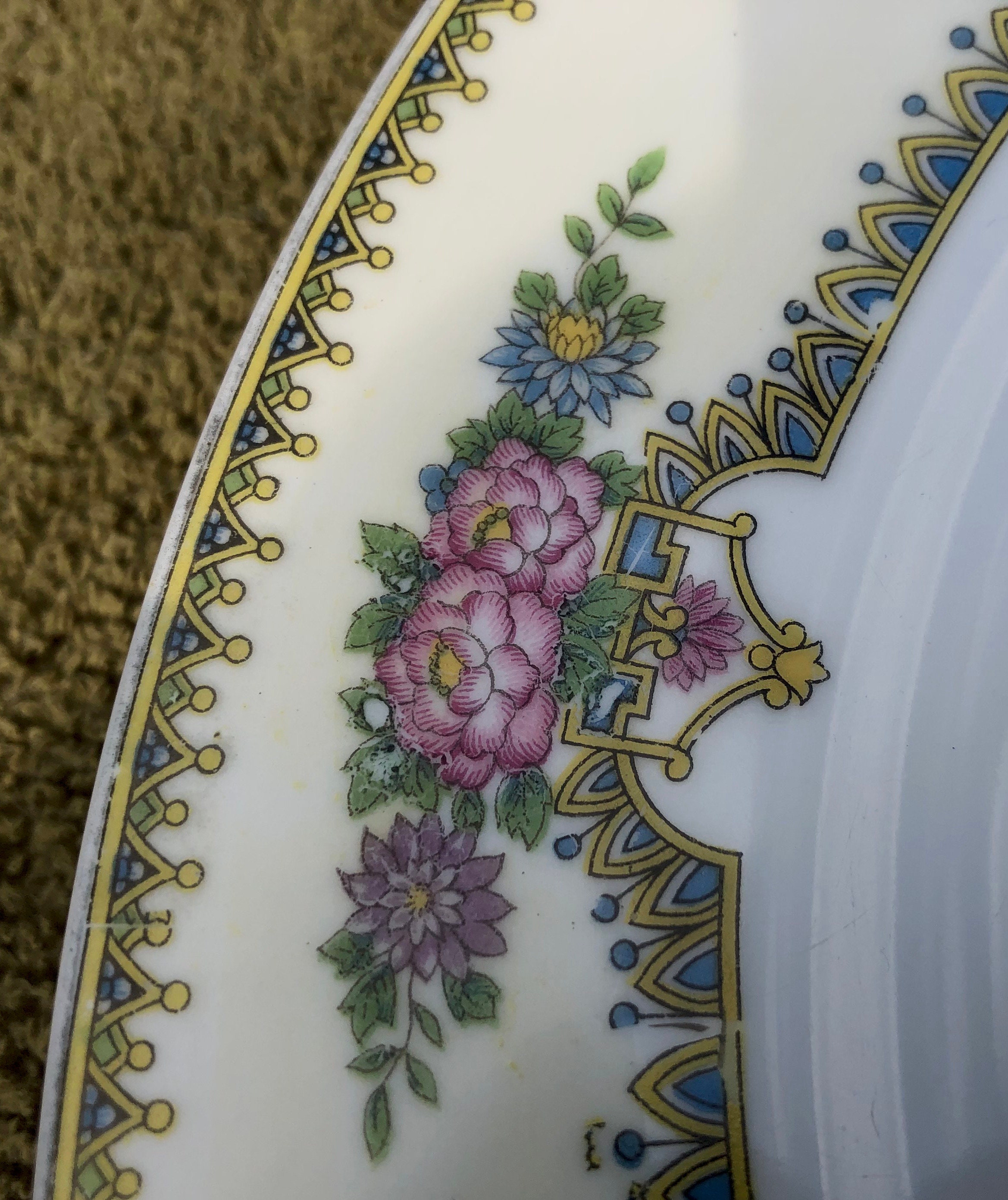 Noritake Nirvana Japan Dinner Plates (5) - Etsy