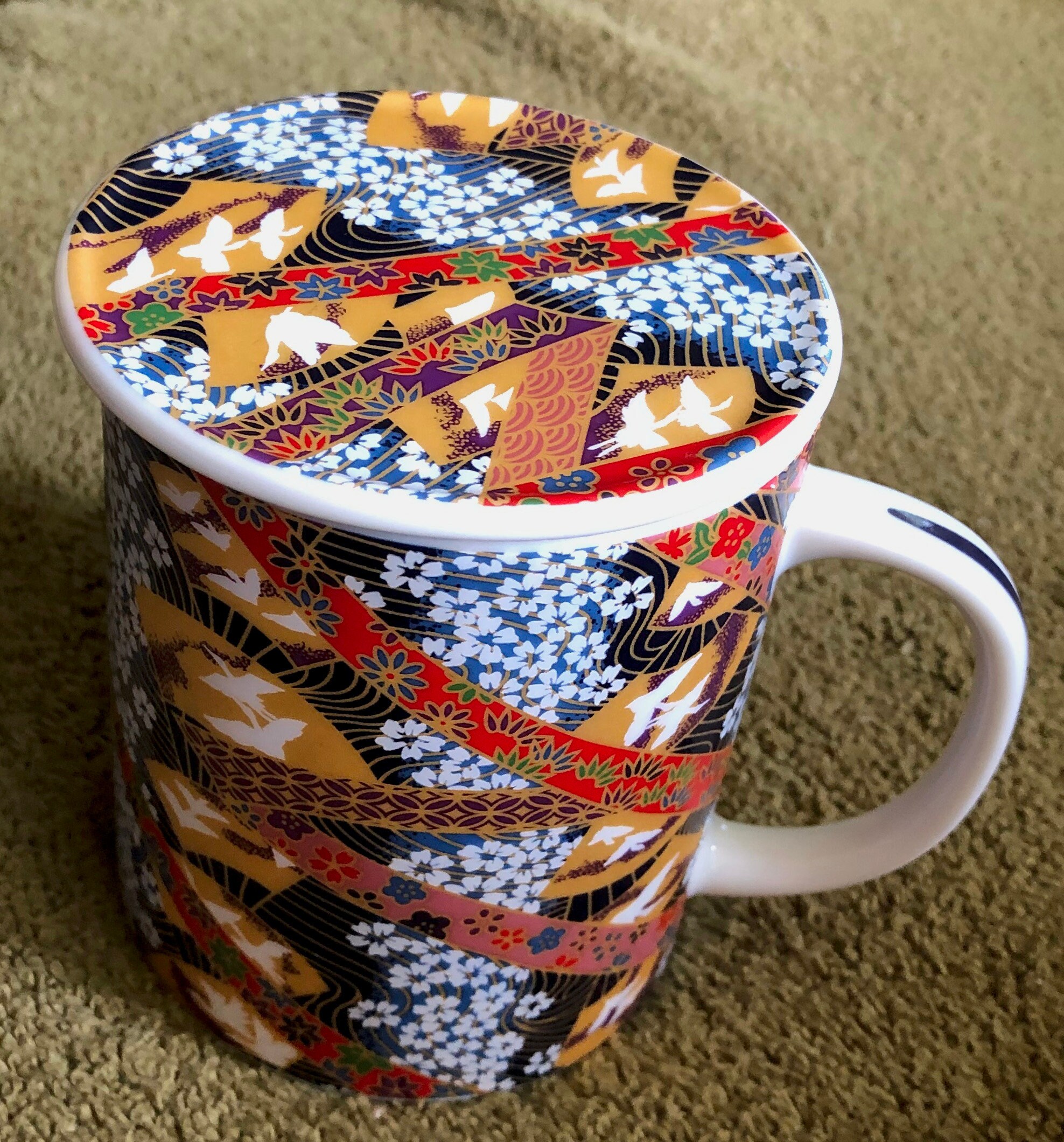 Kafun Japan Mug With Matching Lid - Etsy
