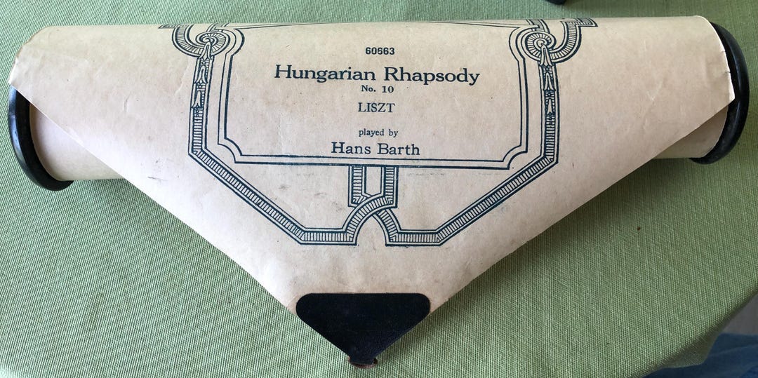 Hungarian Rhapsody No. 10 (liszt) for Ampico Player Piano - Etsy