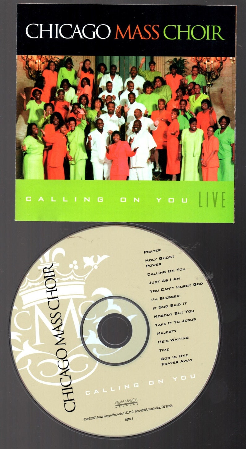 Chicago Mass Choir - Calling on You CD - Etsy