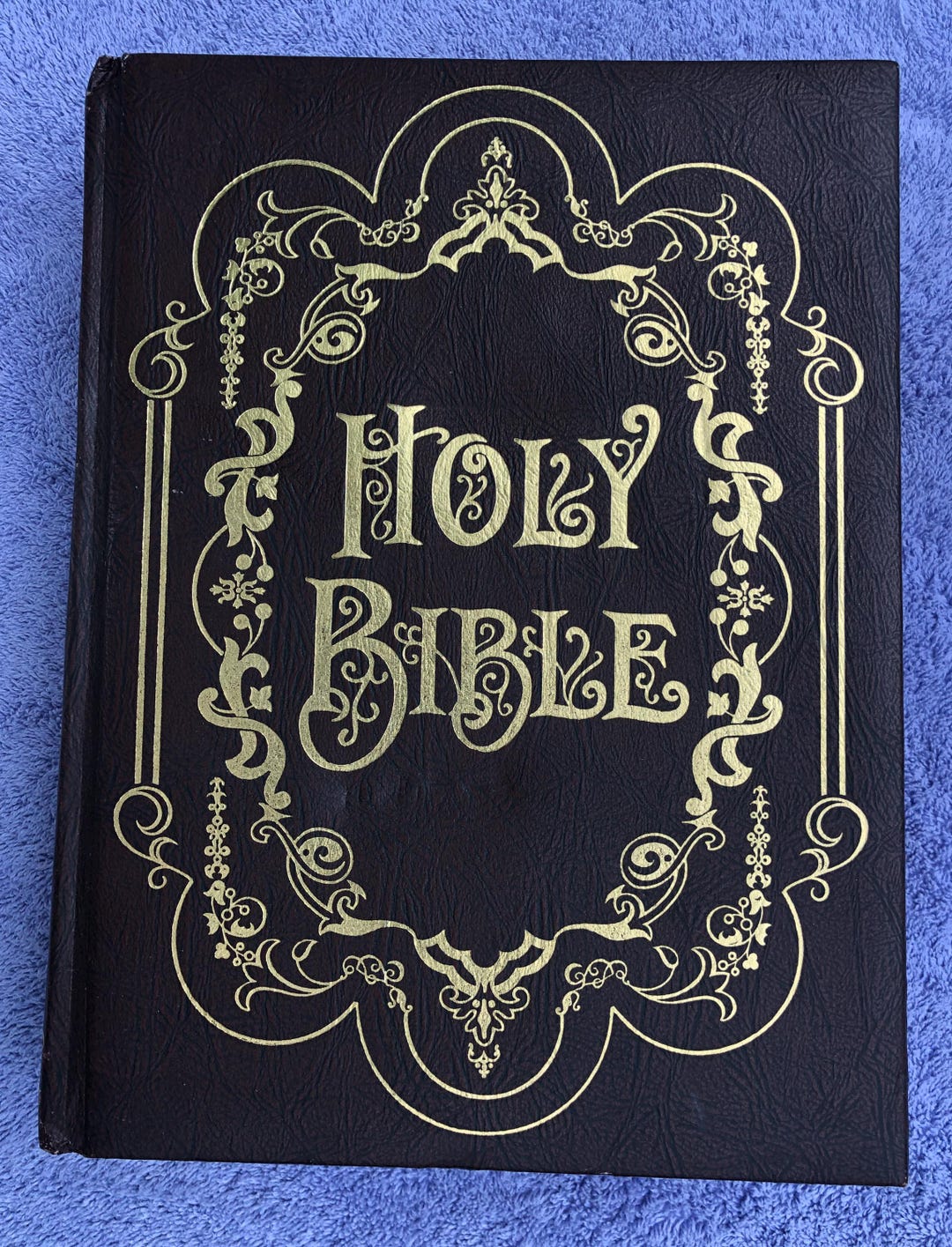 Holy Bible Catholic Family Record Edition - Etsy