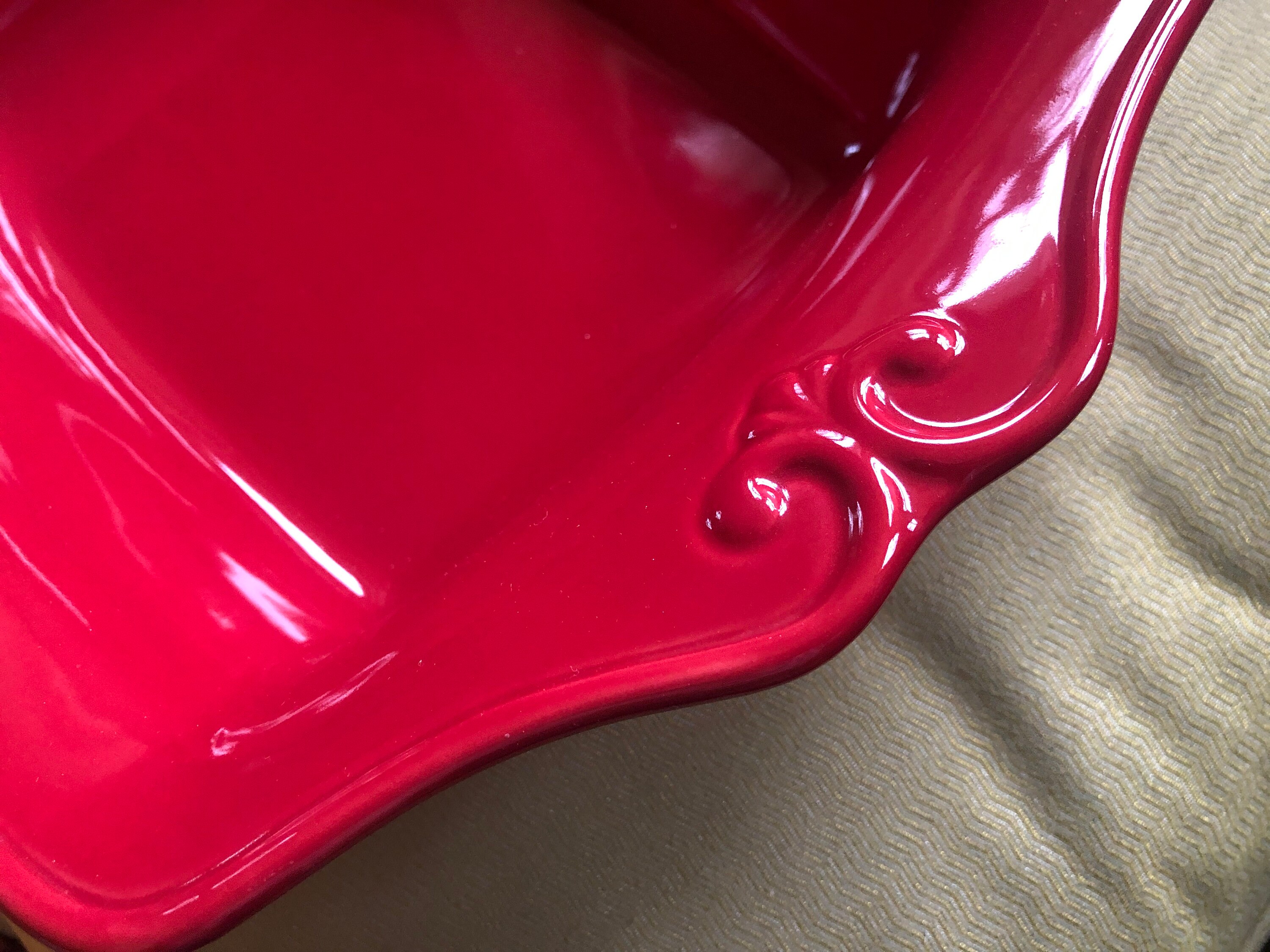 Pavillion Large Red Casserole Dish - Etsy