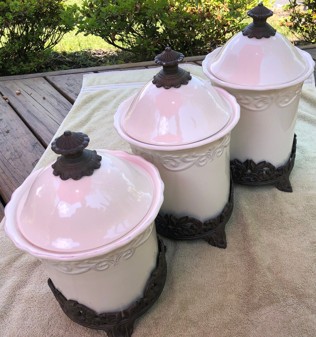 Chris Madden JCP Home Canister Set - Etsy