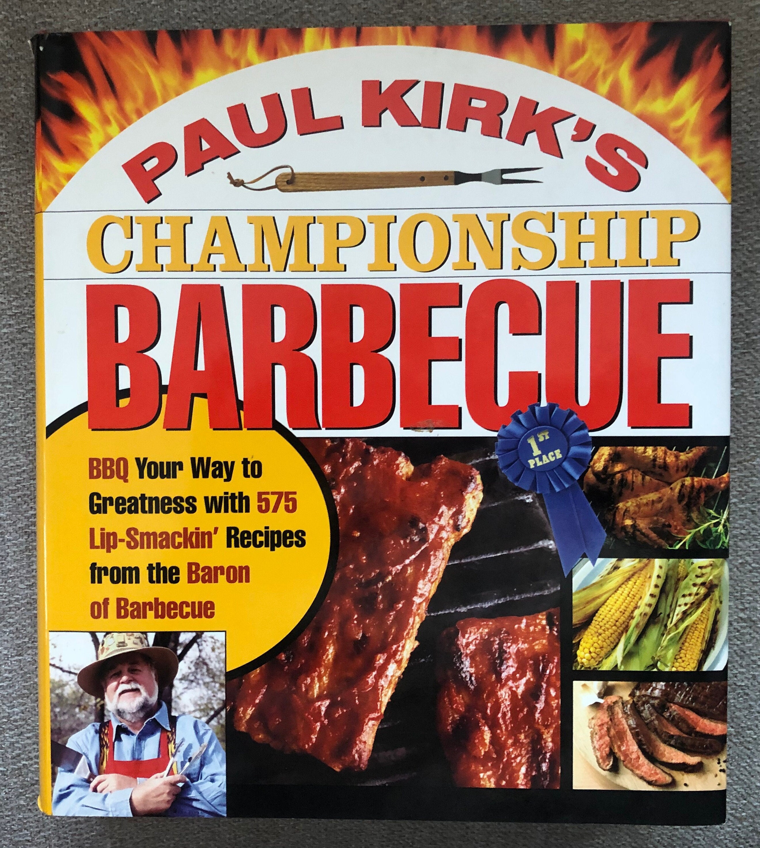 Paul Kirk's Championship Barbecue Hardback Book - Etsy