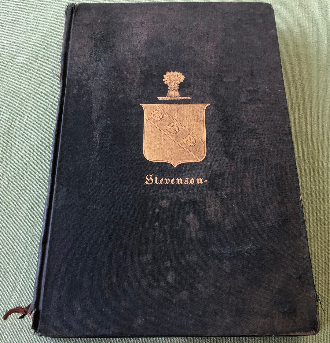 Thomas Stevenson of London England and His Decendants Hardback Book - Etsy
