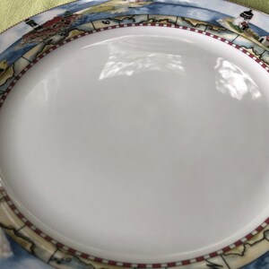 Signals Lighthouse Dinner Plates by American Atelier (8) - Etsy