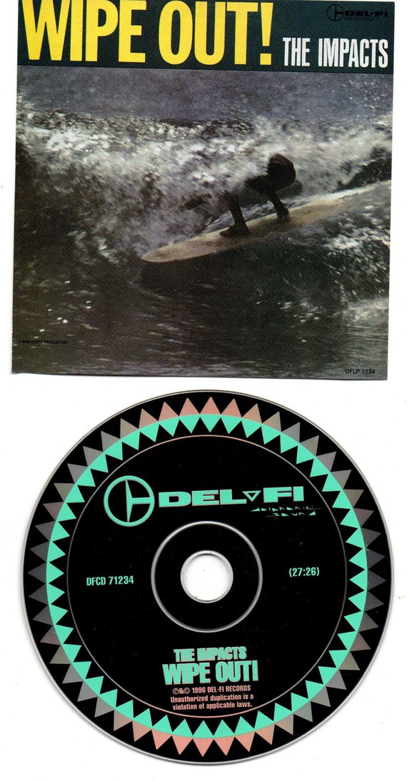 Wipe Out the Impacts Del-fi Records CD - Etsy