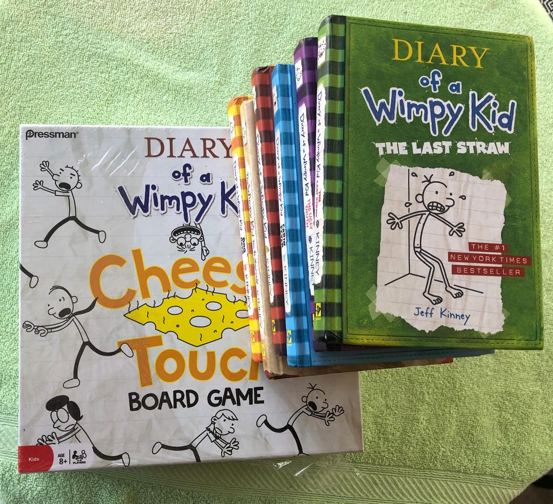 Wimpy Kid Books and Game - Etsy