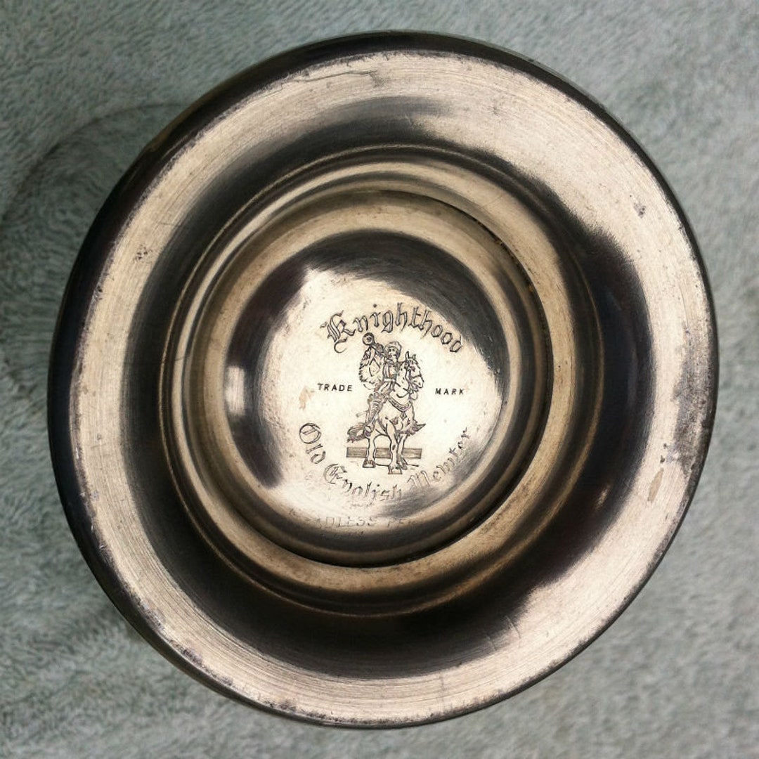 Two (2) Knighthood Old English Pewter Steins - Etsy