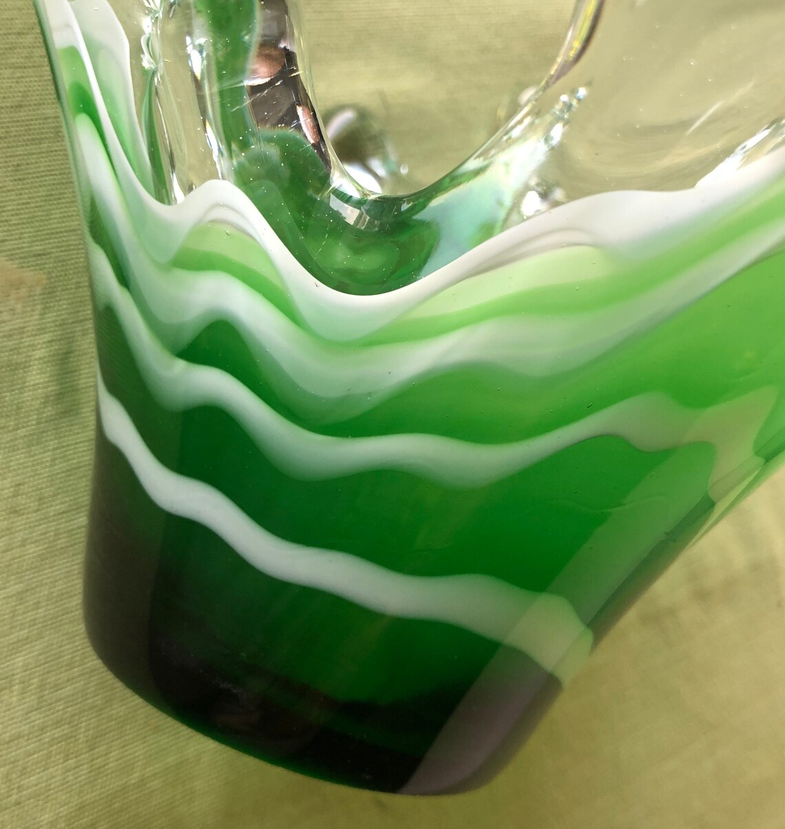 Splash Design Glass Art Centerpiece - Etsy