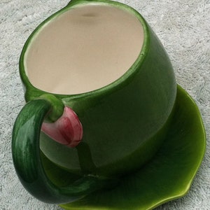 Appletree Design Frog Cups and Saucers - Etsy