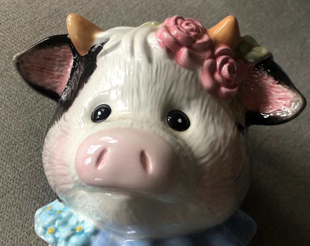 Lady Pig Cookie Jar - Etsy