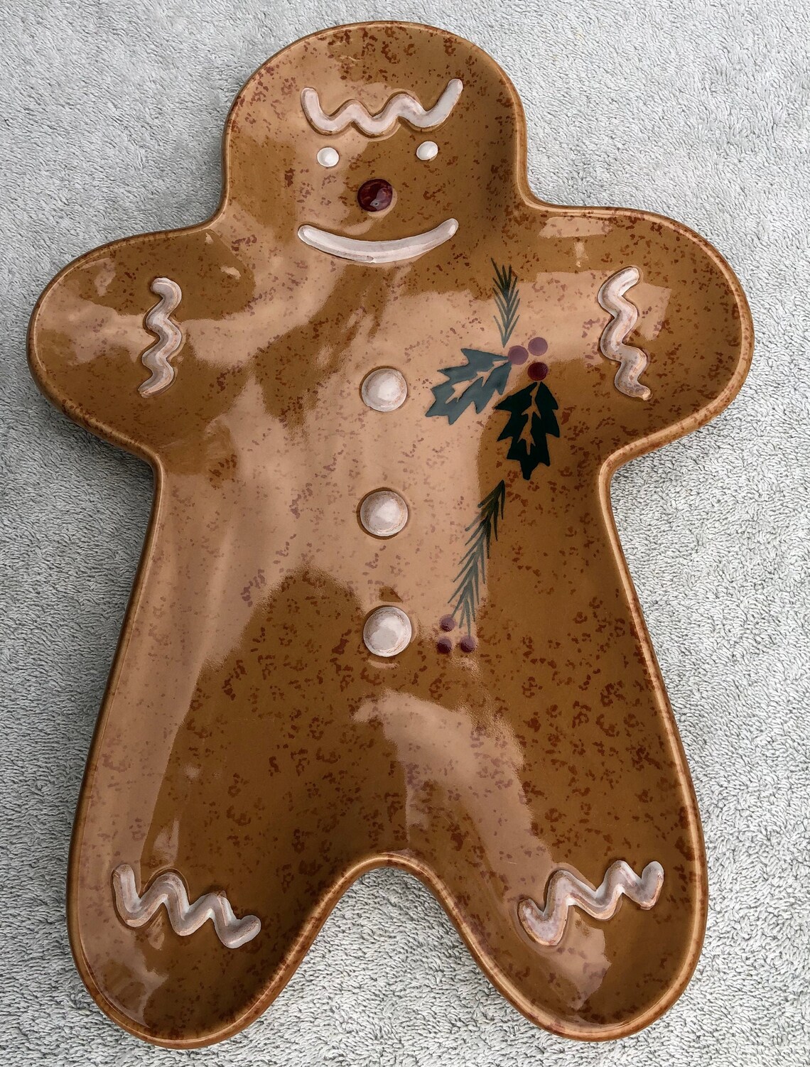 Gingerbread Man Tray by FWC Cook's Bazaar, Large Size - Etsy