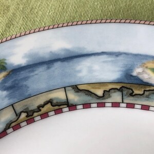 Signals Lighthouse Dinner Plates by American Atelier (8) - Etsy