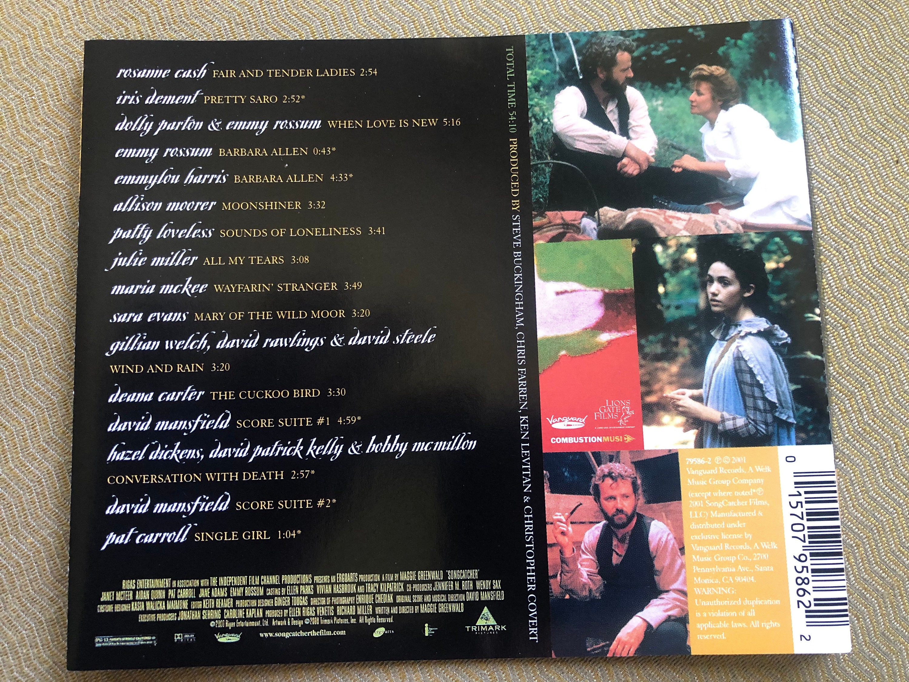 Songcatcher Music Inspired by the Motion Picture CD - Etsy