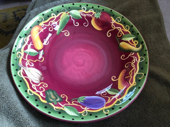 Gates Ware by Laurie Gates pasta bowl | Etsy