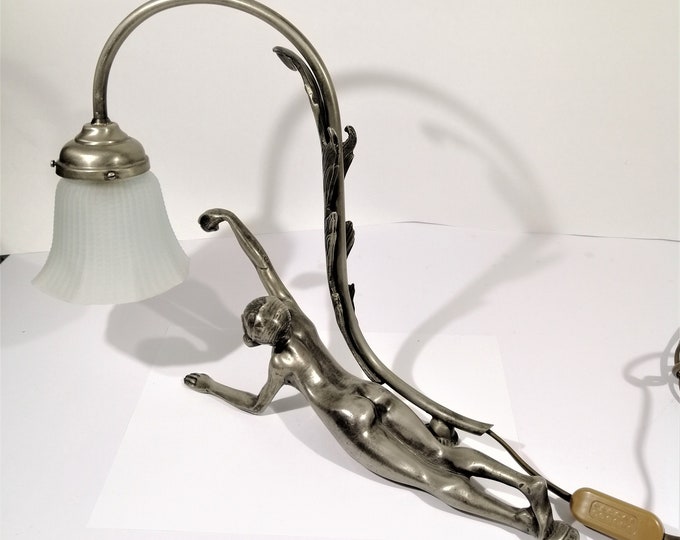 Table Lamp Flying Lady - Etsy Canada