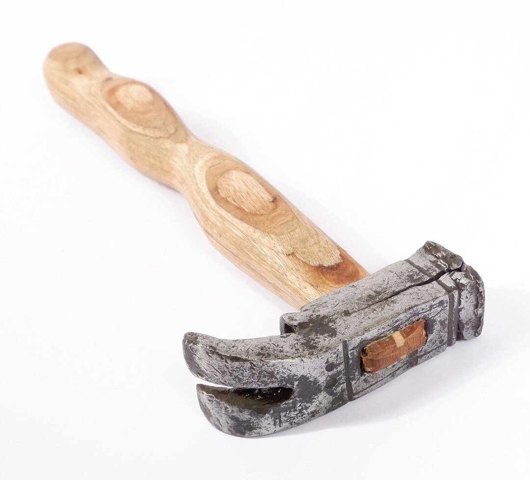 Antique Hammer German Type , Unique Hammer Tool, Rustic Hammer,cahsing ...