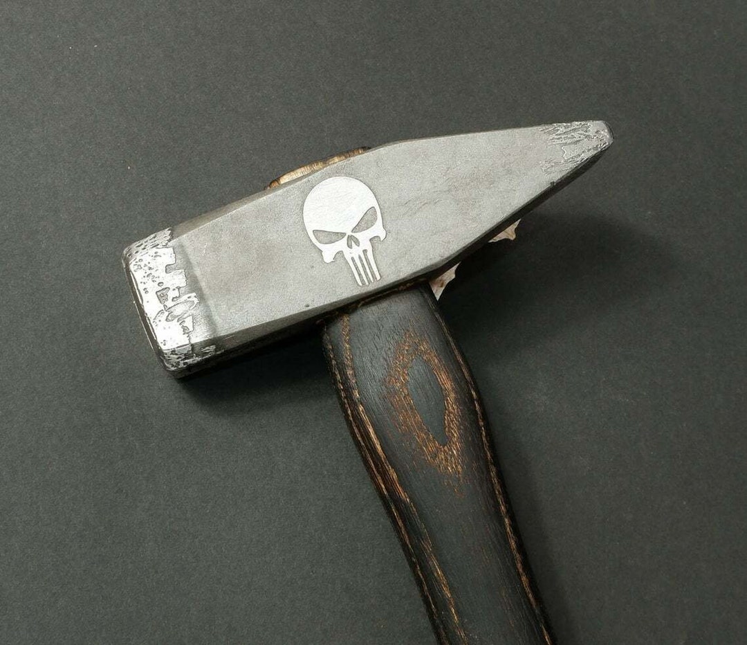 Unique Riveting Hammer With Leather Handle Wrap , Unique Hammer - Etsy