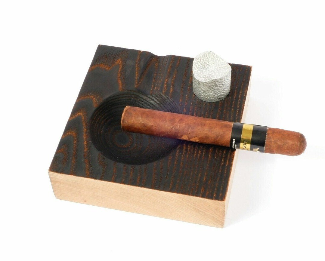Cigar Ashtray Unique Luxury Personalized Hand Crafted - Etsy