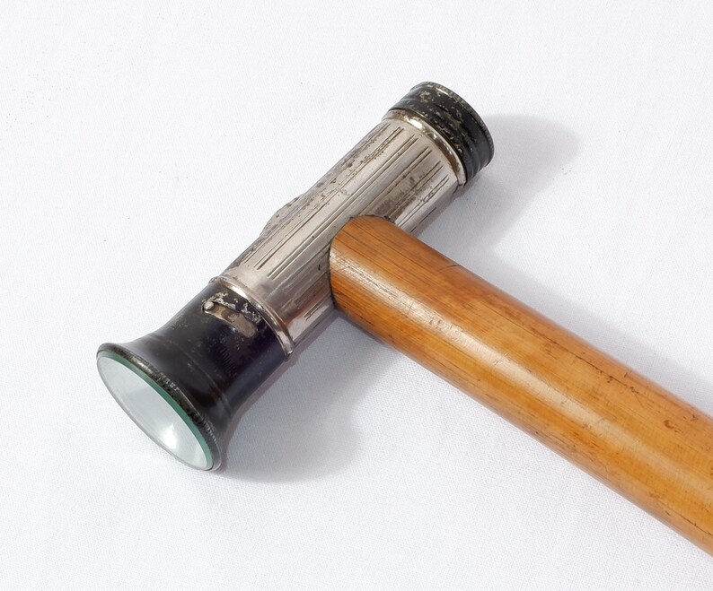 Vintage Walking Stick Cane Torch | Etsy