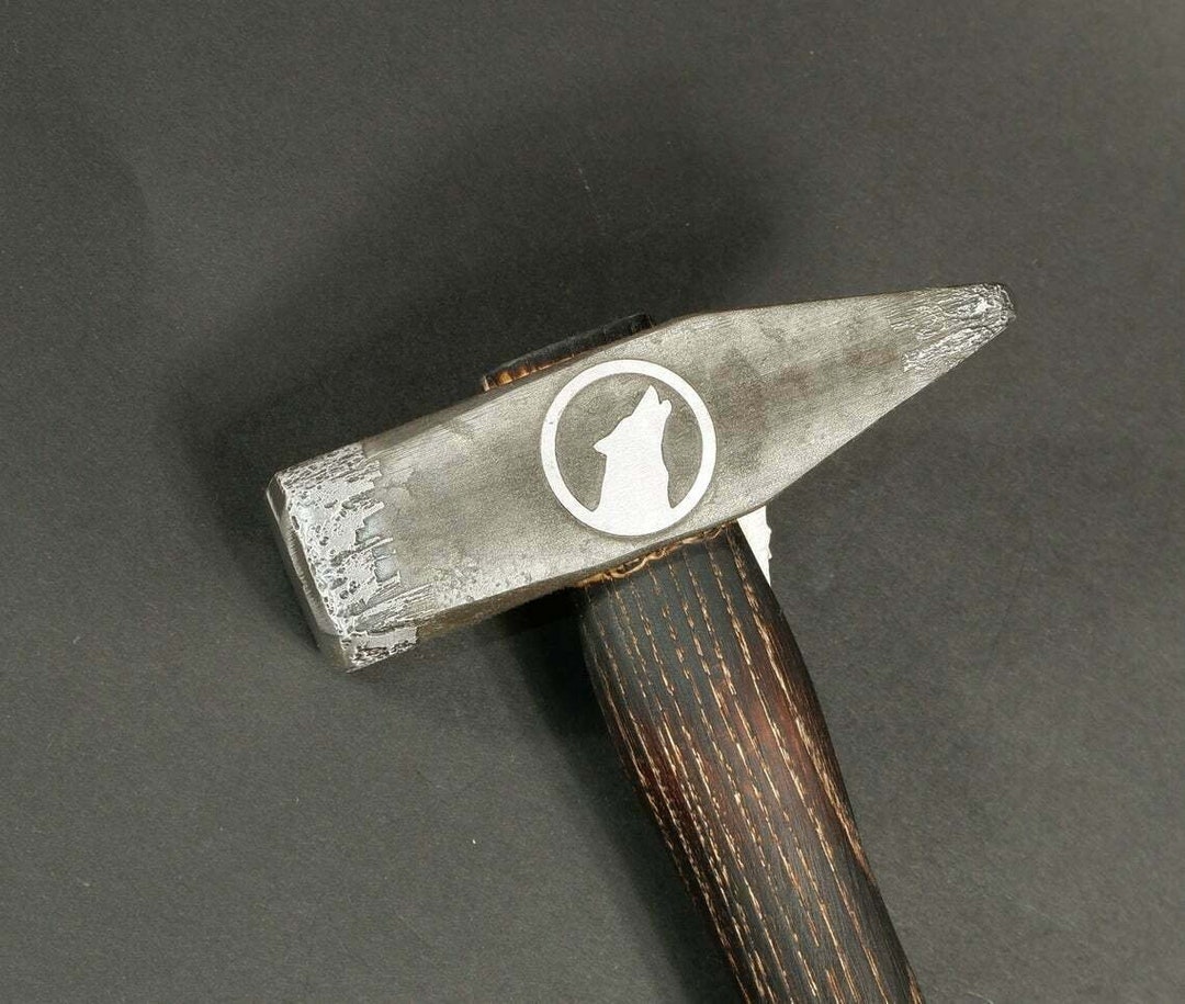 Unique Riveting Hammer With Leather Handle Wrap , Unique Hammer - Etsy