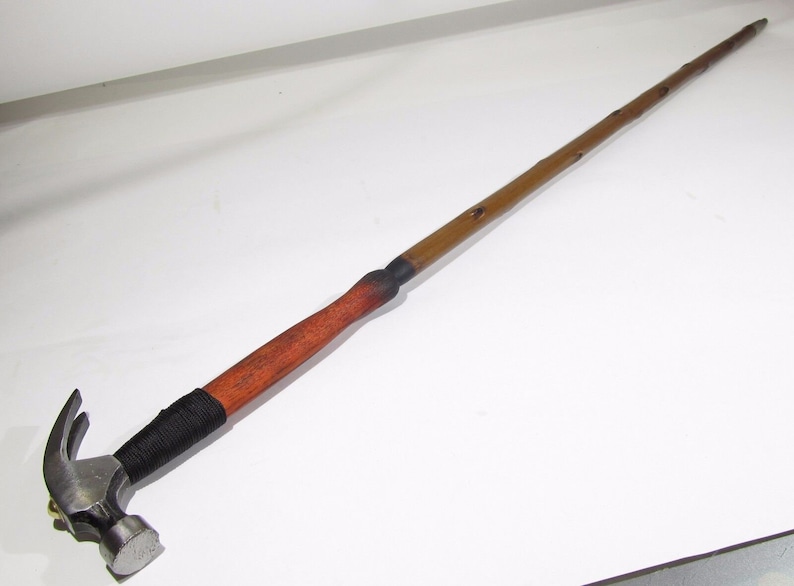 Vintage Walking Stick 187 Cane Hammer - Etsy