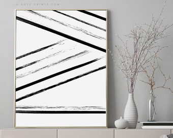 Black line art | Etsy