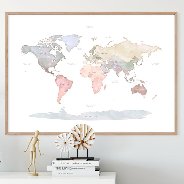 Linen Map - Etsy