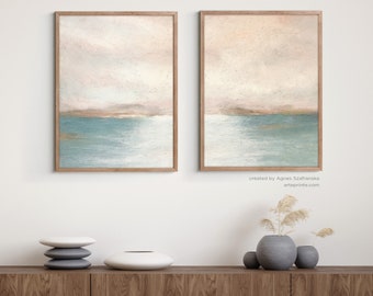 Modern 2 Panel Art - Etsy