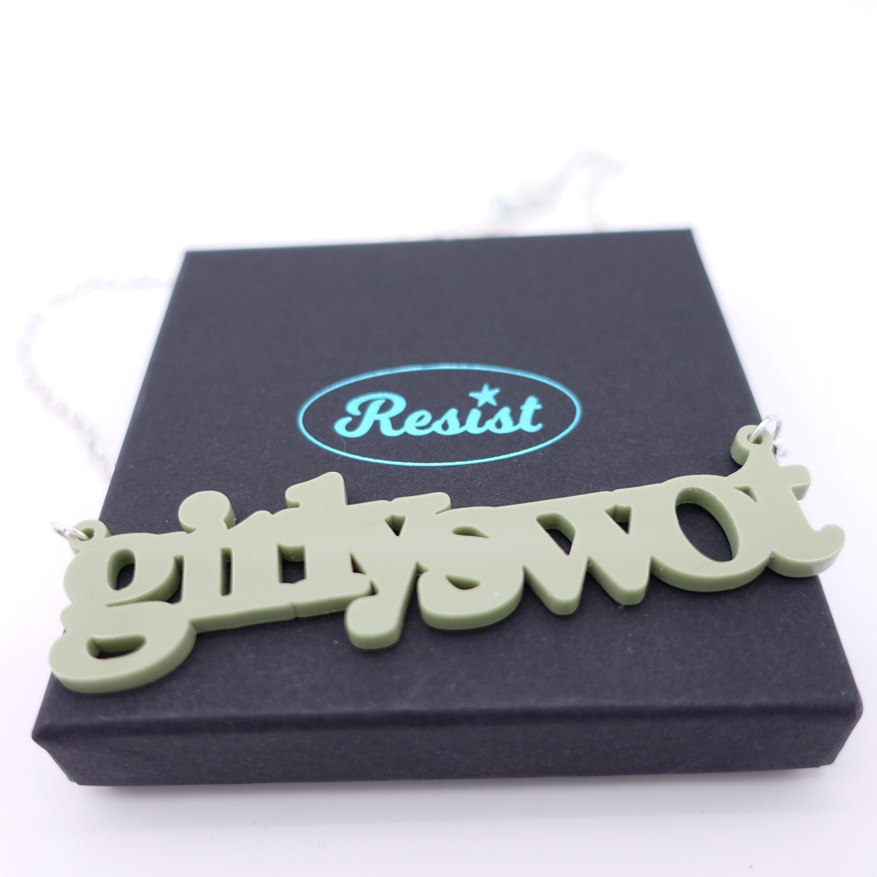 GIRLY SWOT Necklace | Etsy