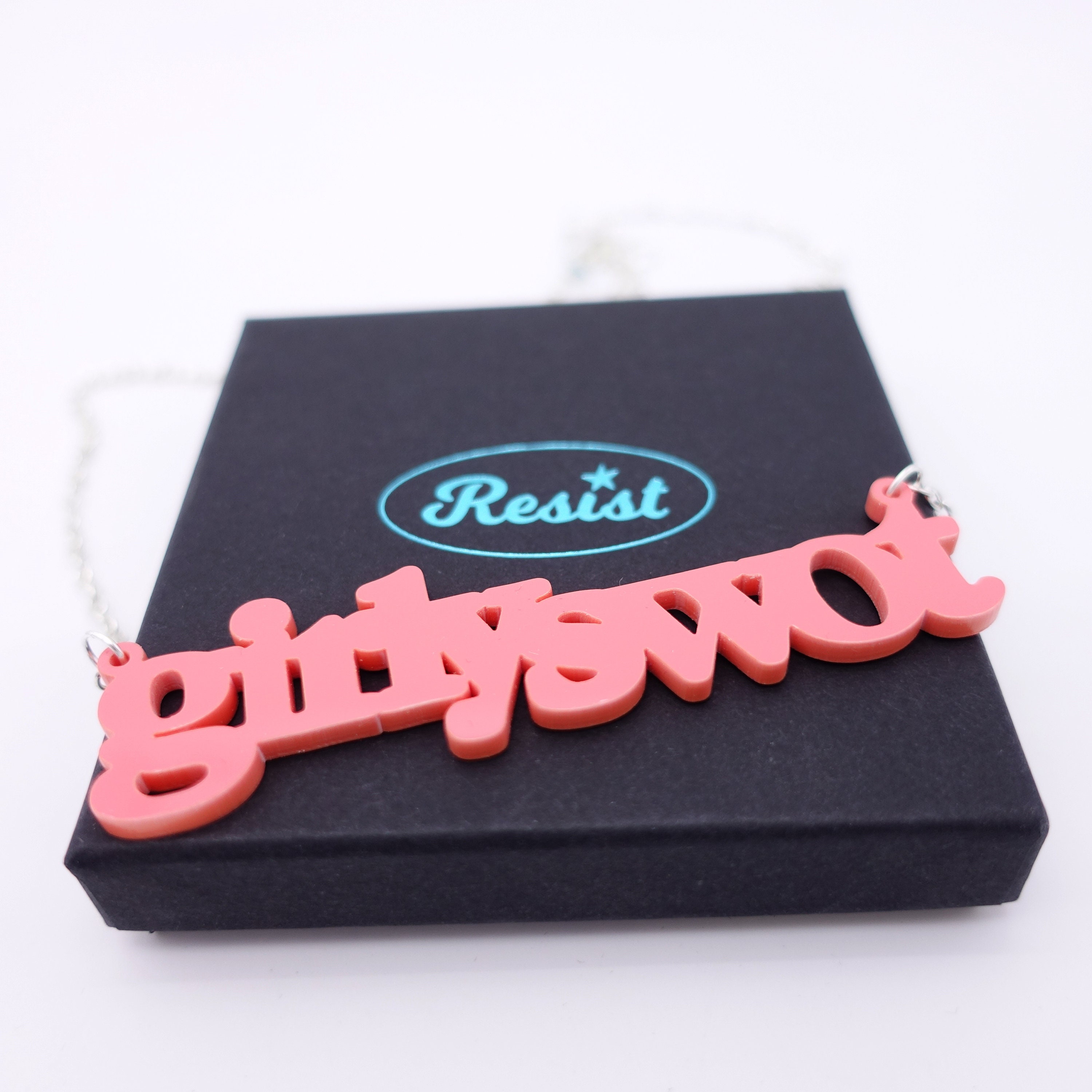 GIRLY SWOT Necklace | Etsy