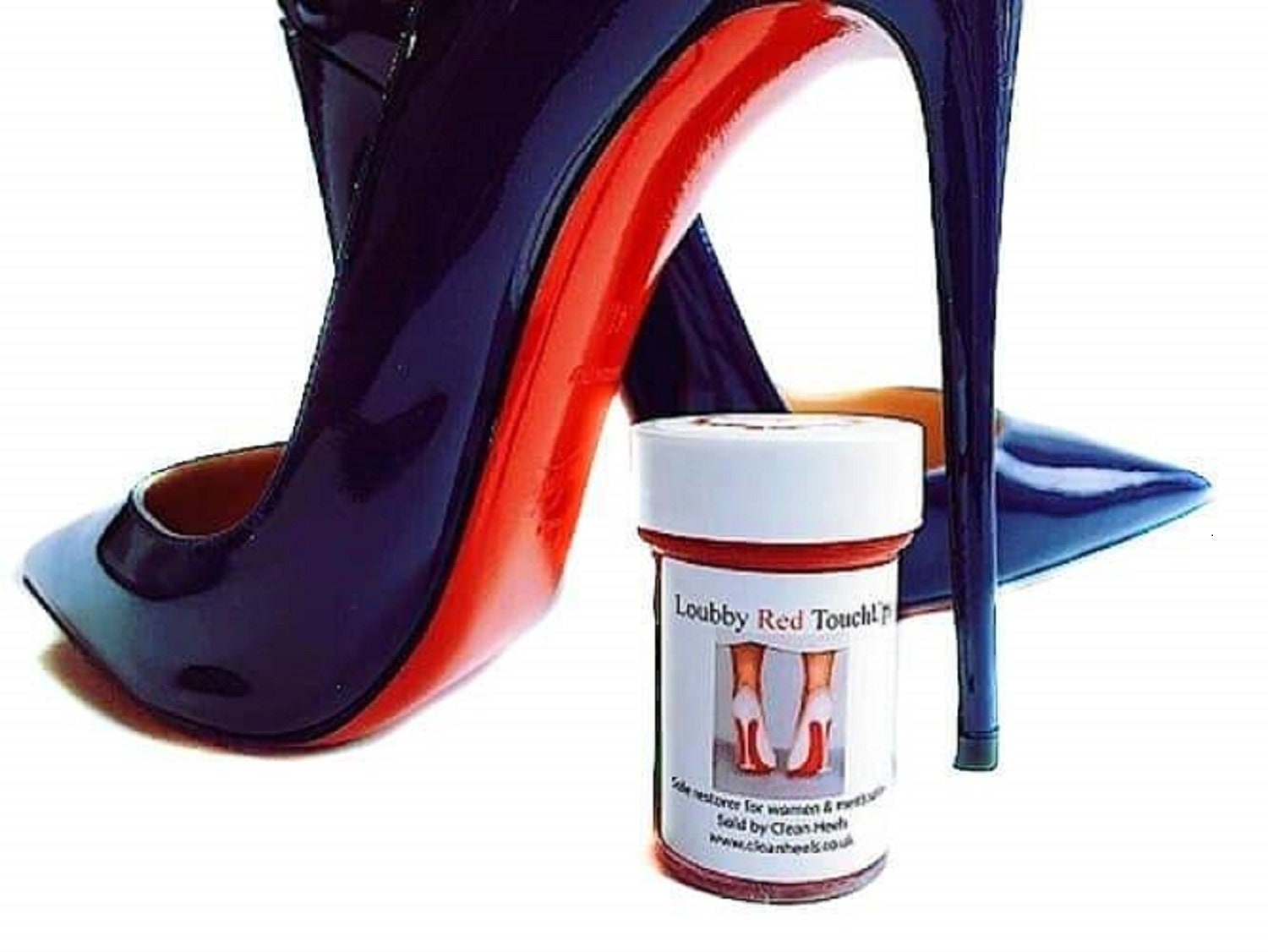 Loubby RED Touchups Red Sole Paint/louboutin Sole - Etsy