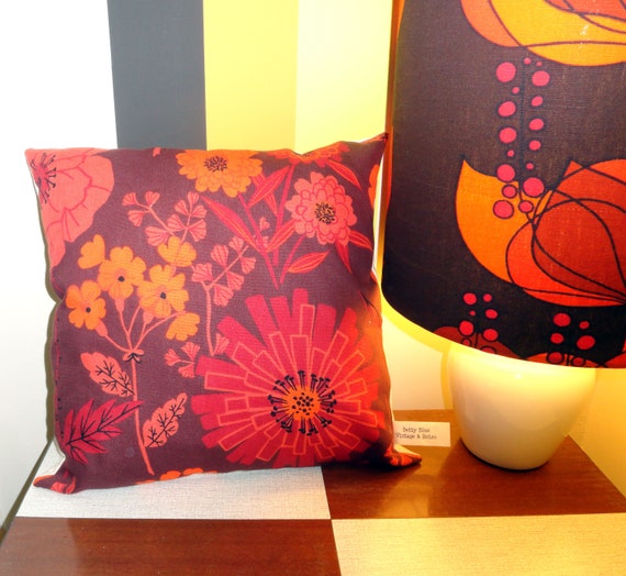 Vintage Retro 1970s moygashel Fabric by Frank Valenta Autumn - Etsy UK