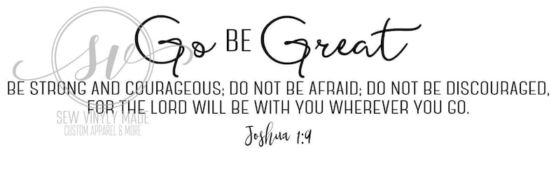 Go Be Great SVG - Etsy