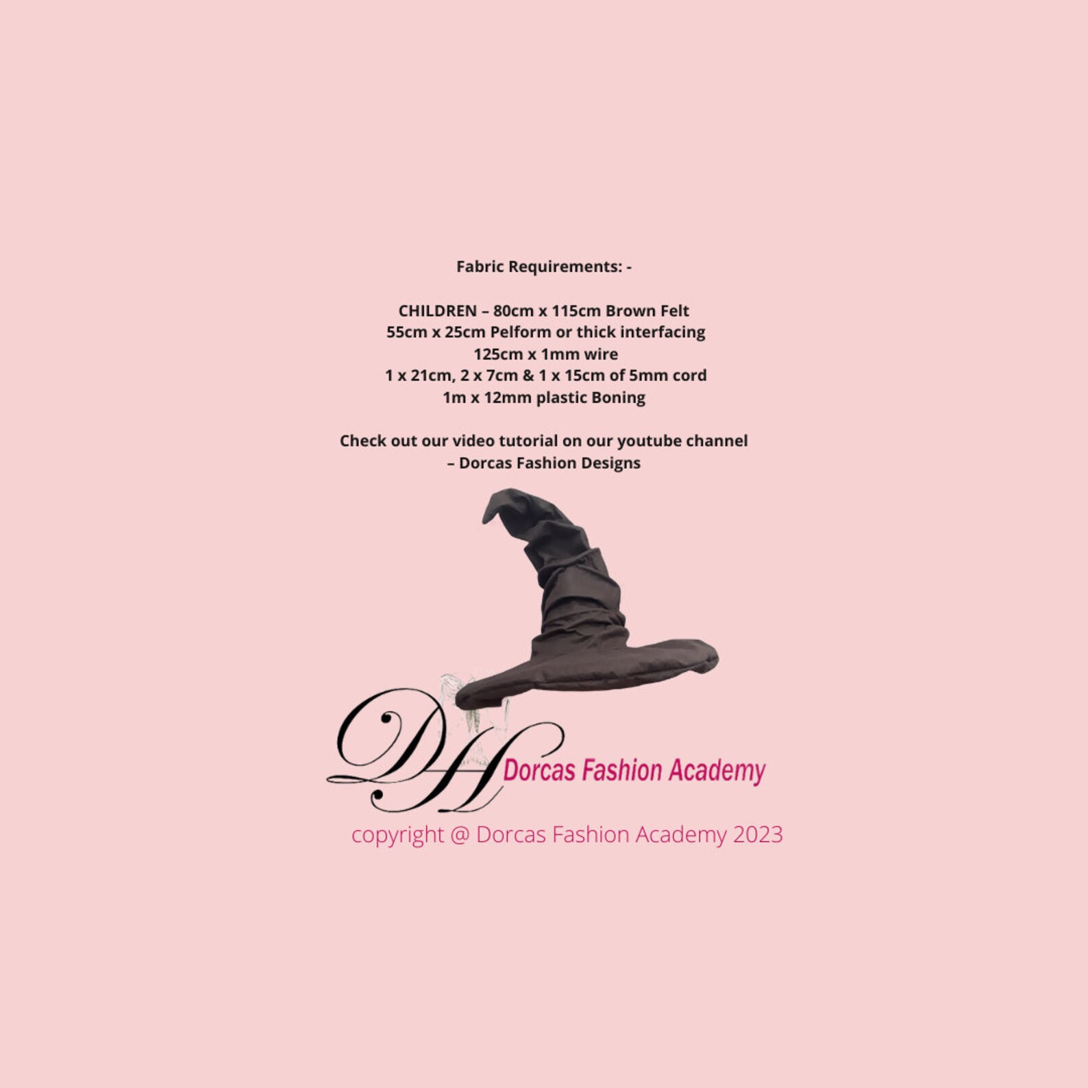 HP SORTING Hat Sewing Pattern & Tutorial - CHILDREN 2y to 8y - Etsy UK