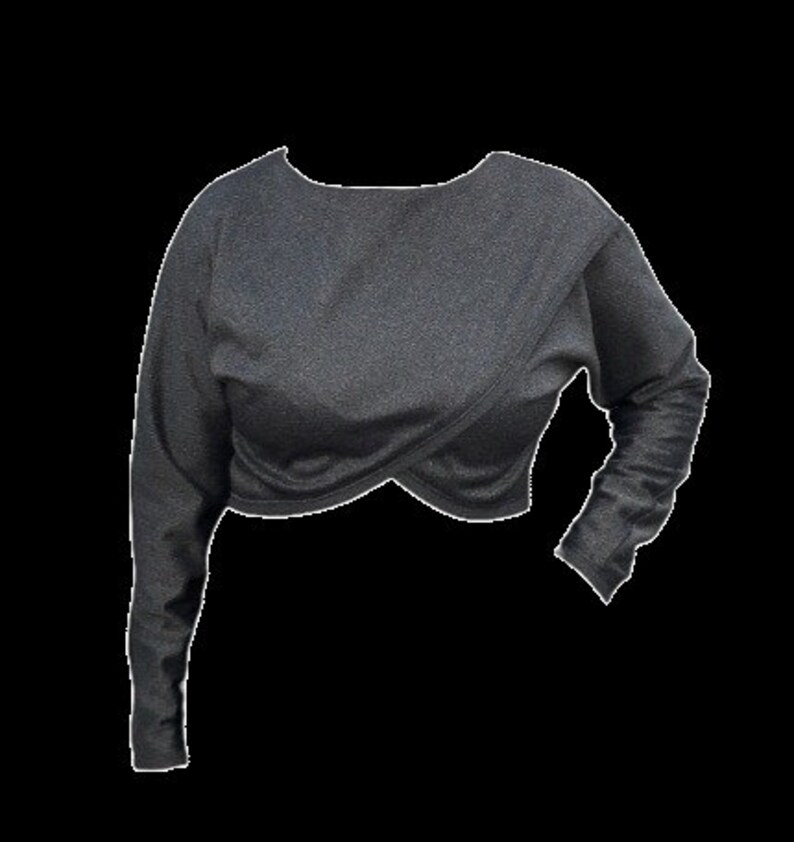 Ladies Crossover Jersey Shrug Sewing PDF Sewing Pattern & Tutorial XS ...