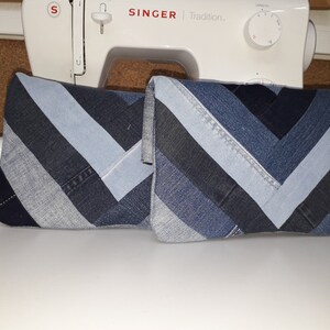 Denim Clutch Bag Sewing PDF Pattern and Tutorial | Etsy