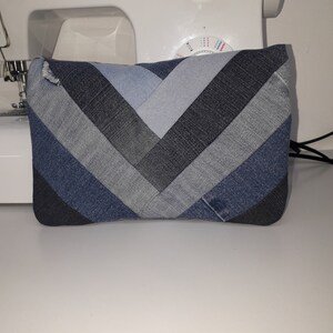 Denim Clutch Bag Sewing PDF Pattern and Tutorial - Etsy