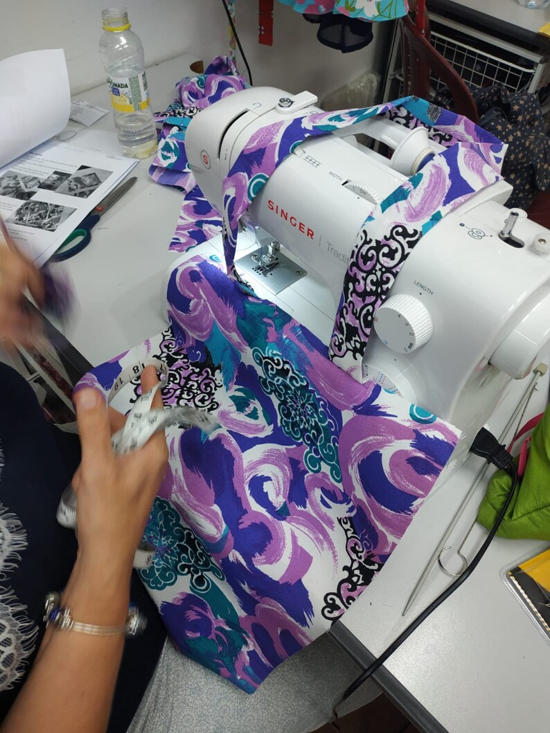 SIMPLE TOTE BAG Sewing Pdf Pattern and Instructions - Etsy